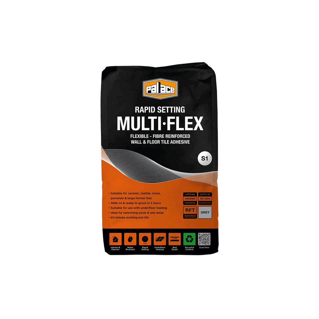 PALACE Multi-Flex Rapid Set Tile Adhesive – Grey – Mazzanna Tiles