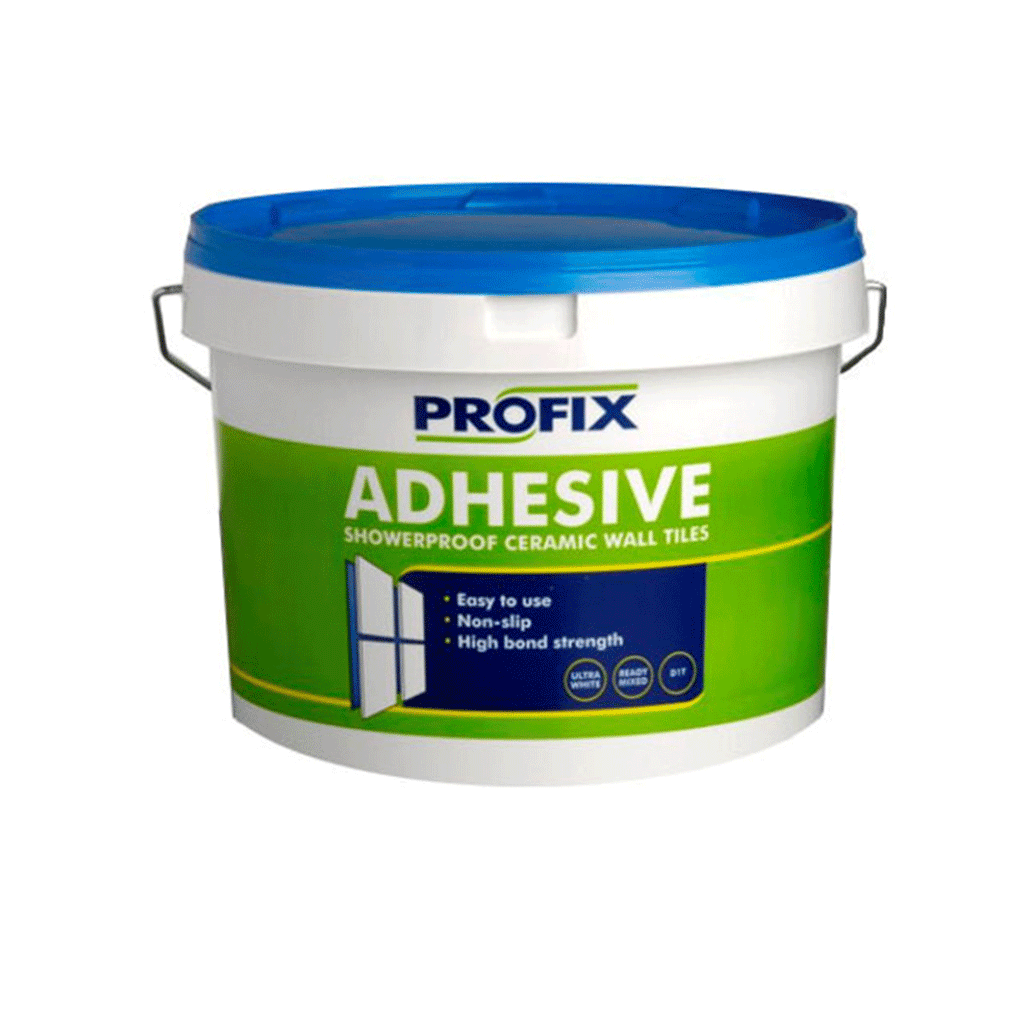 BAL Profix Showerproof Wall Tile Adhesive Super White 15LTR – Mazzanna ...