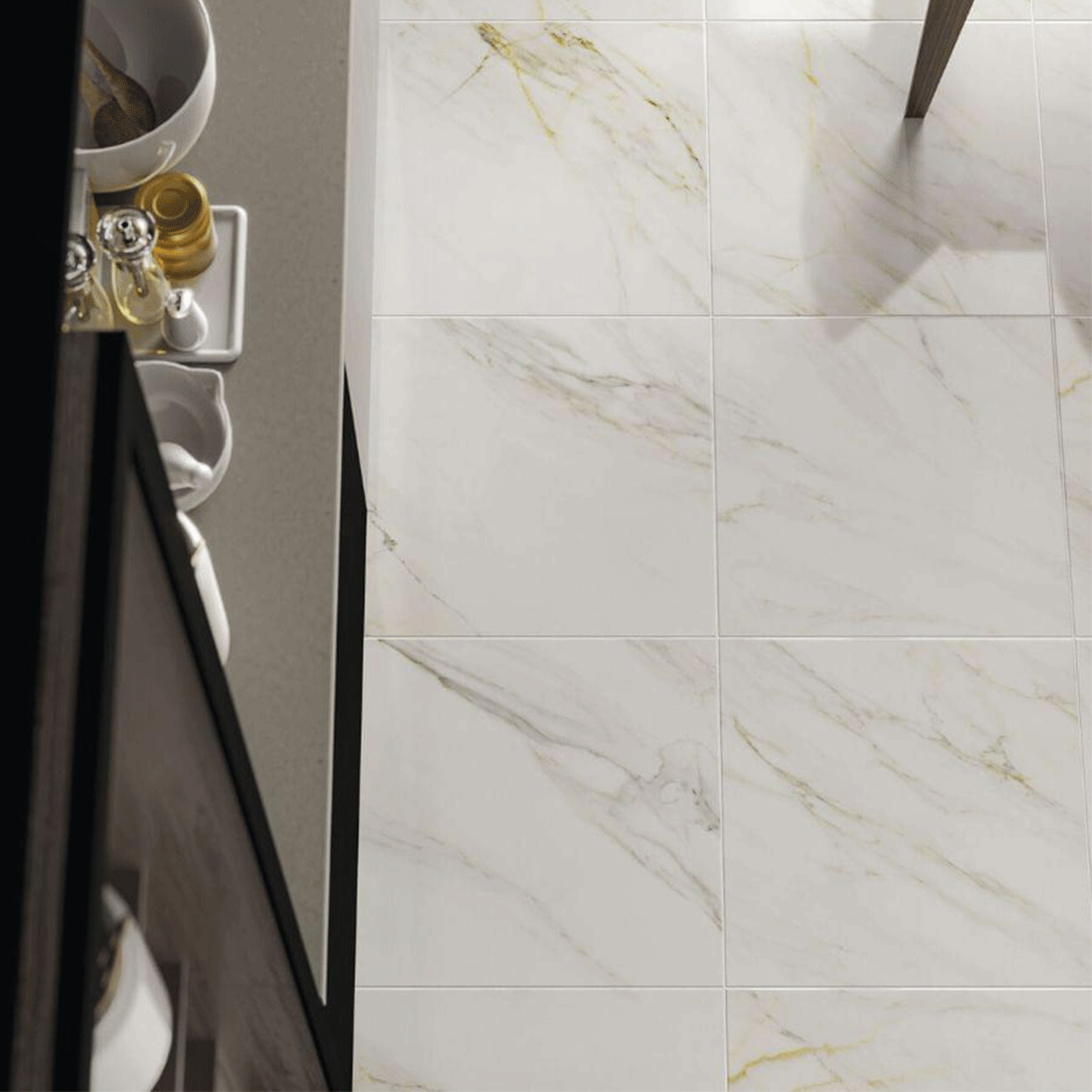 Diamond Gold Brillo 60x60cm – Mazzanna Tiles