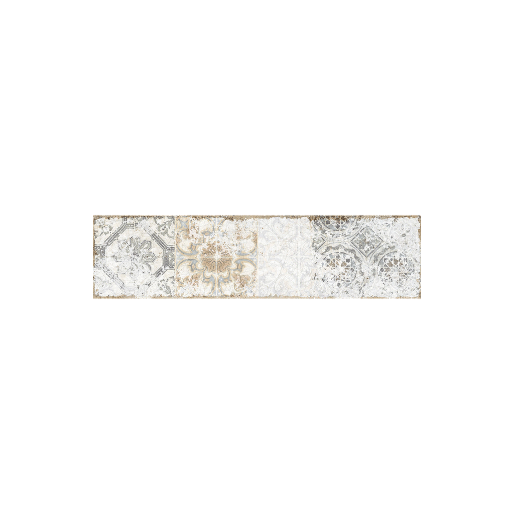 Soul White Decor 7.5x30cm – Mazzanna Tiles