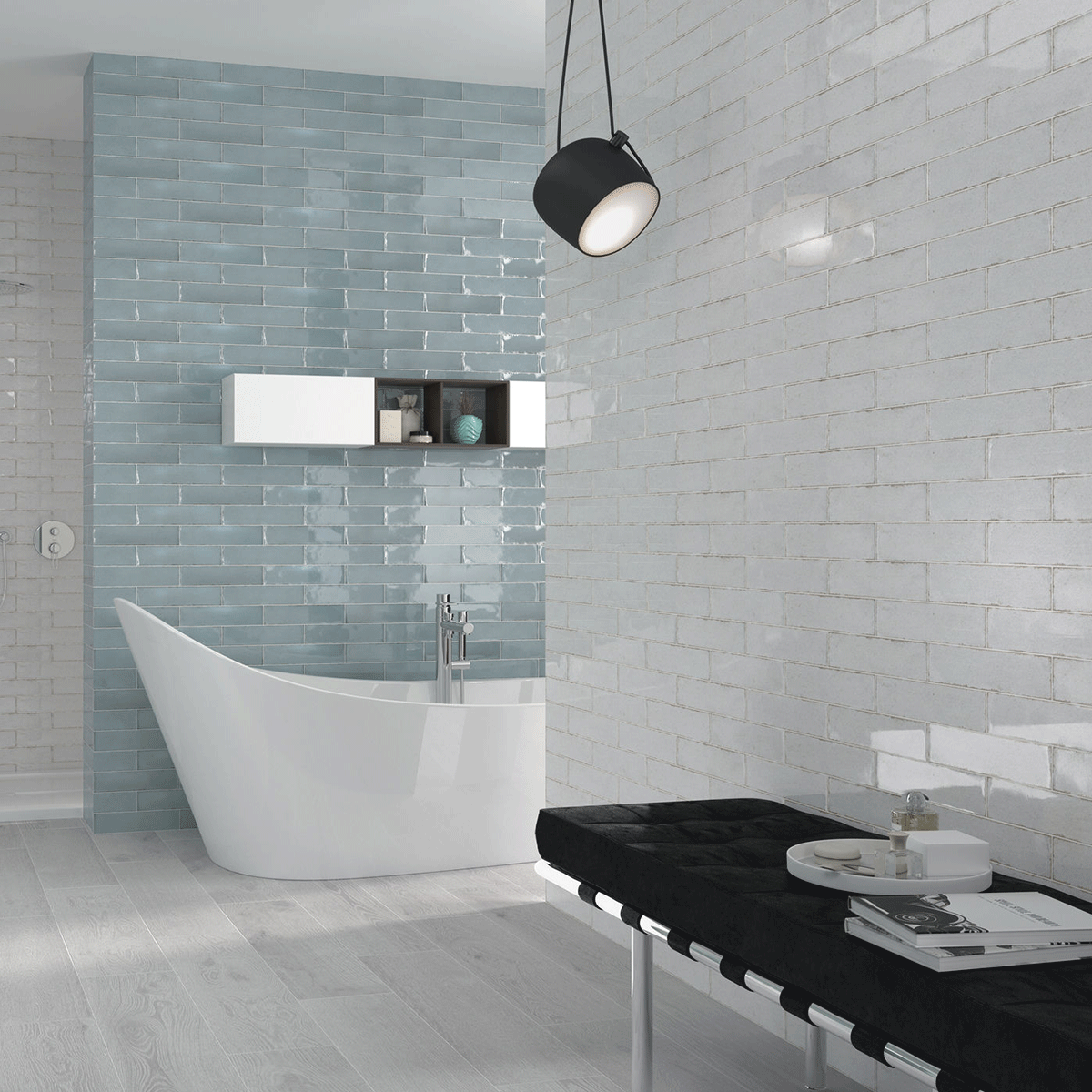 Soul White 7.5x30cm – Mazzanna Tiles
