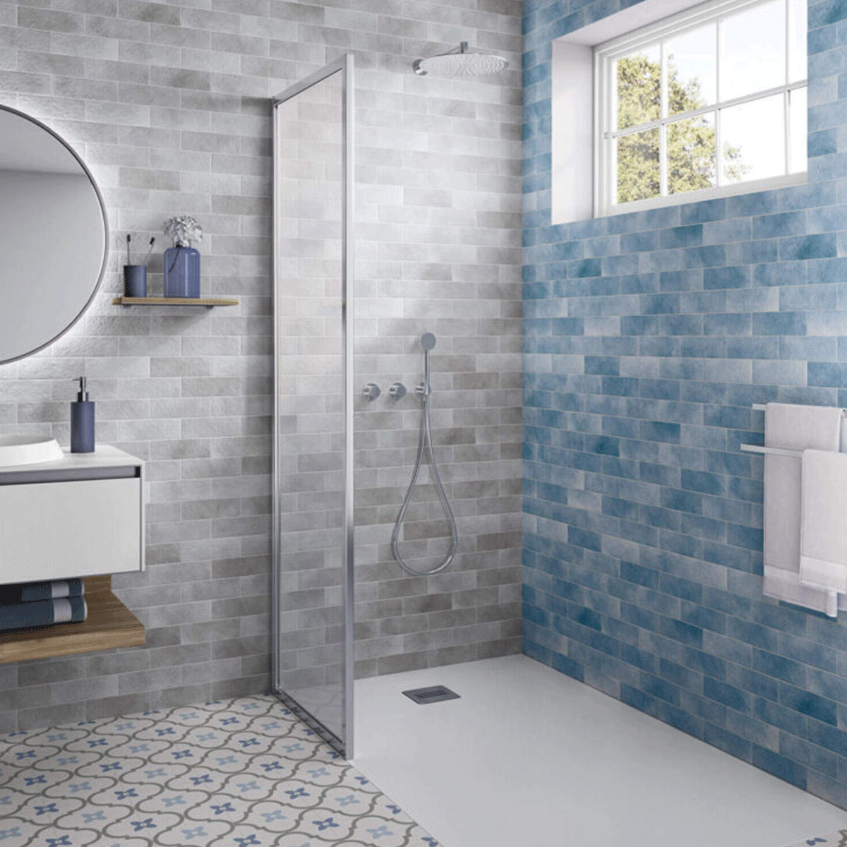 Andes Blue 6.5x20cm – Mazzanna Tiles