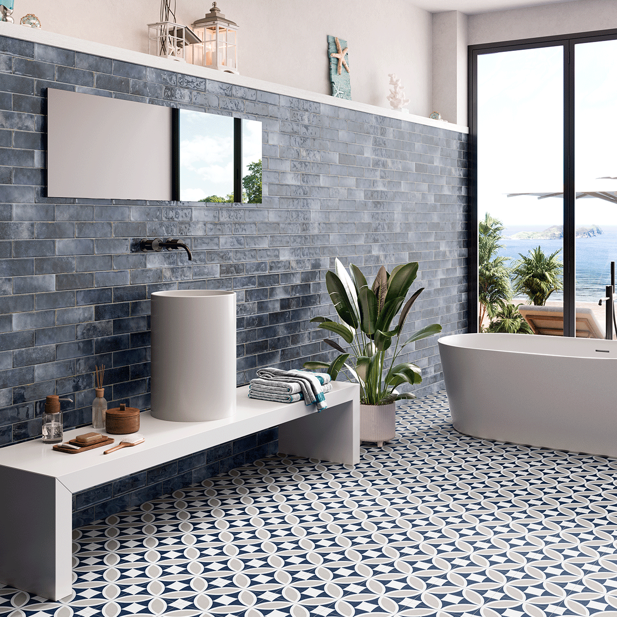 Vogue Denim 6.5x20cm – Mazzanna Tiles