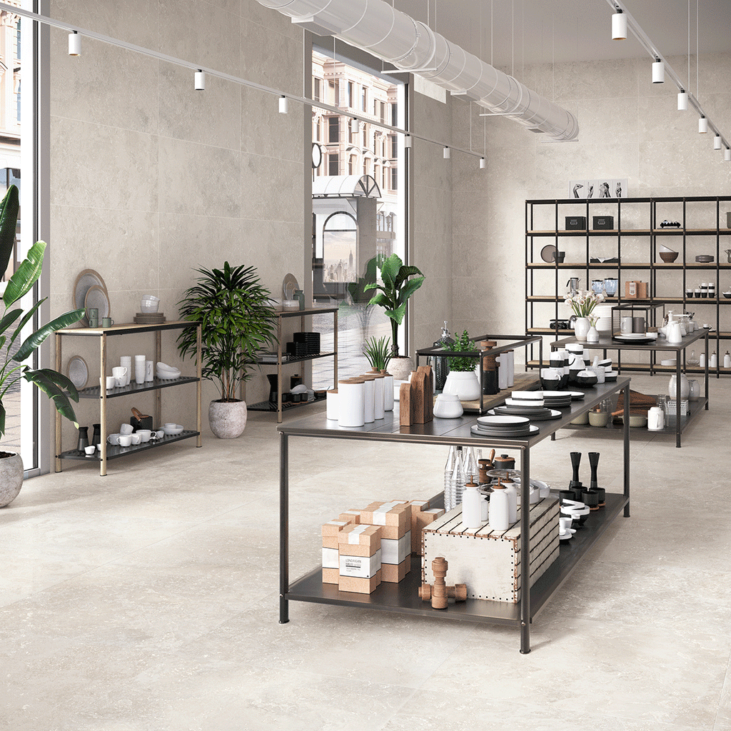 Rapolano White 100x100cm 1867 – Mazzanna Tiles