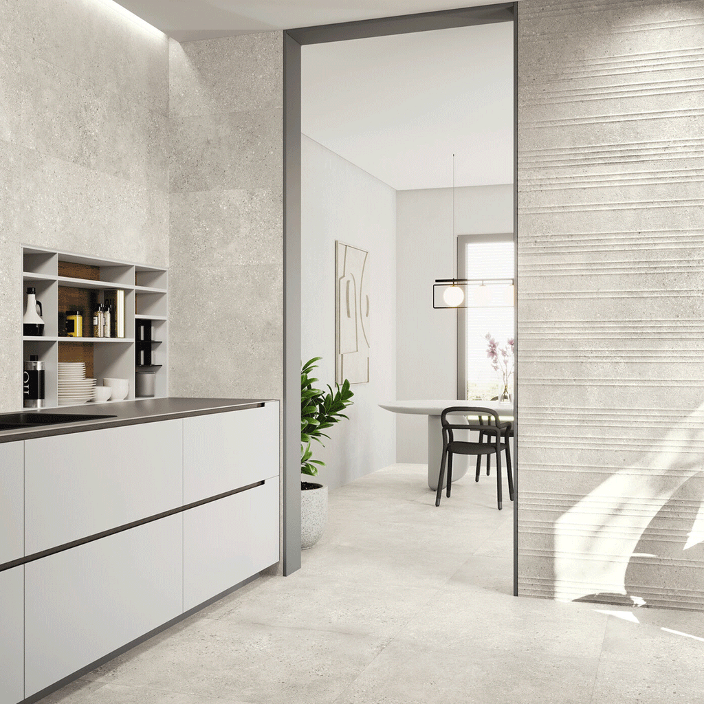 Promenade Cream 80x80cm – Mazzanna Tiles