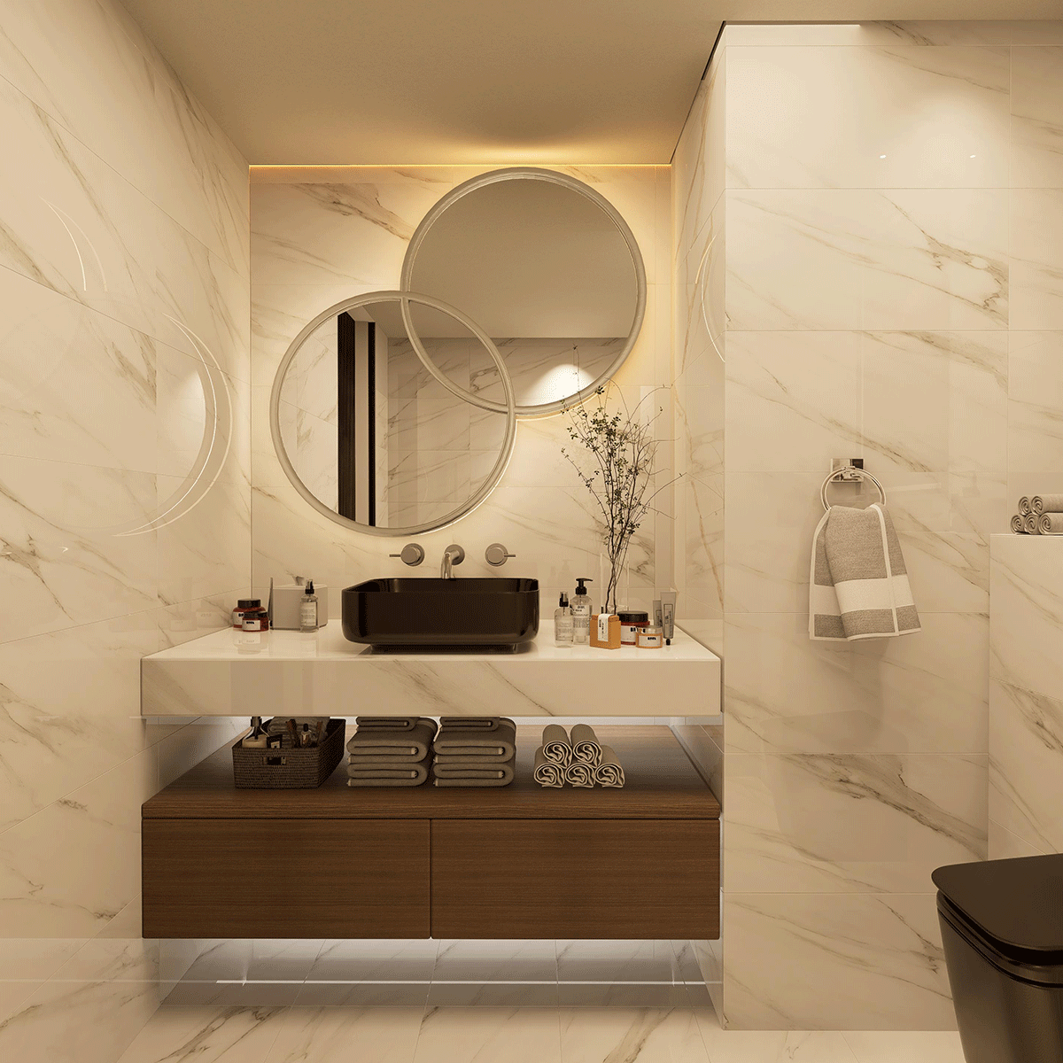 Statuario Thunder Matte 30x60cm – Mazzanna Tiles